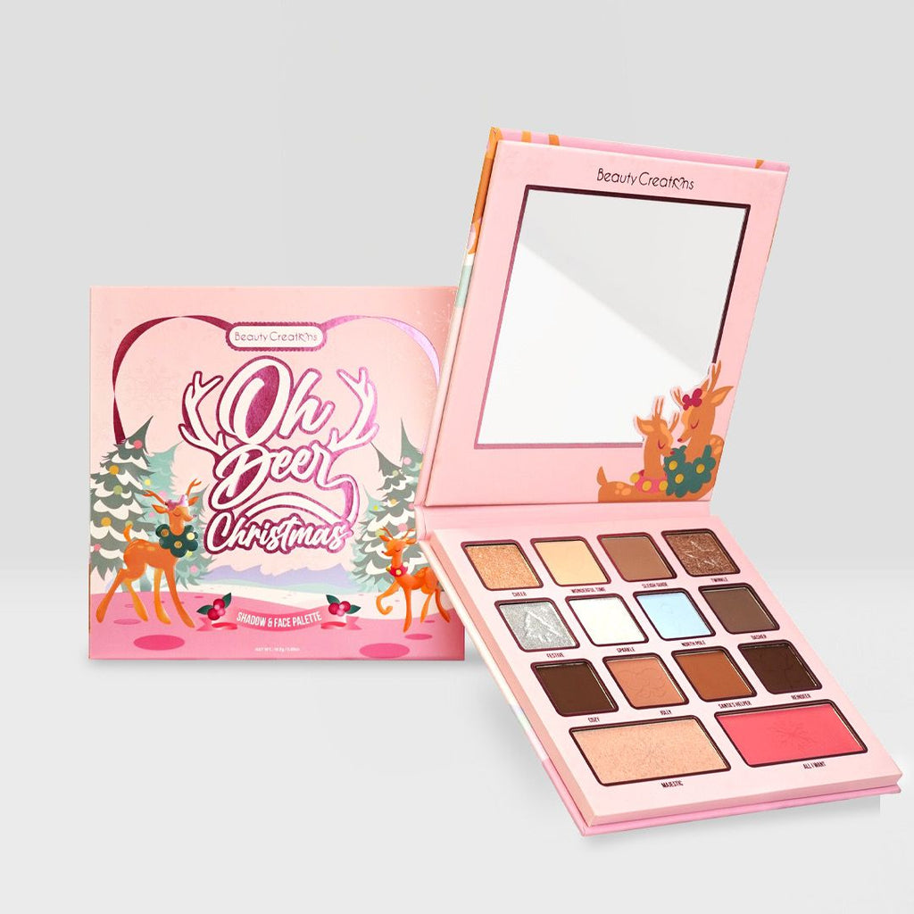 Oh Deer Christmas Shadow & Face Palette – Beauty Creations