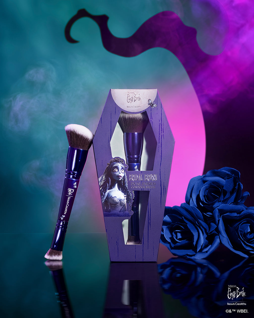 Beauty Creations x Tim Burton's Corpse Bride Bridal Brush