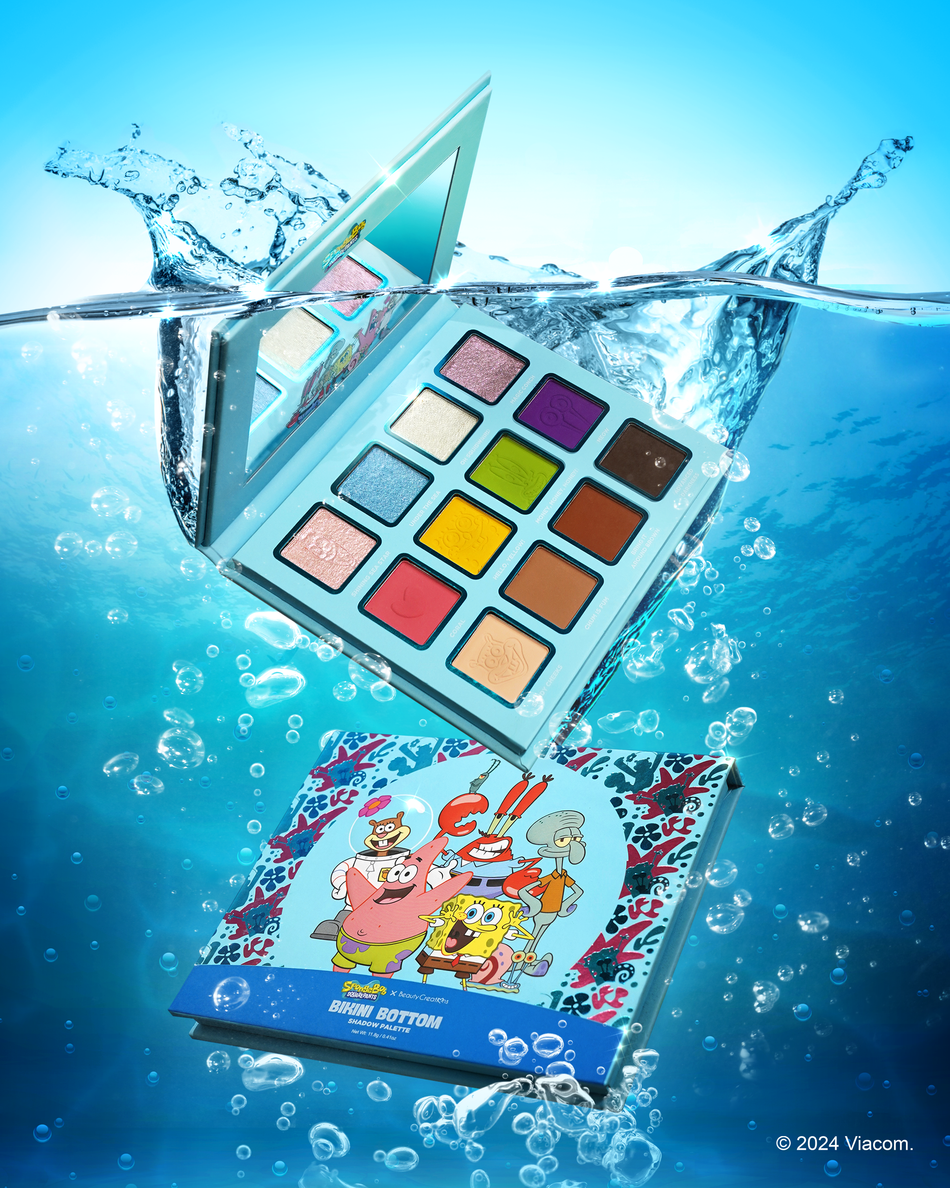 SpongeBob "Bikini Bottom" Eyeshadow Palette – Beauty Creations