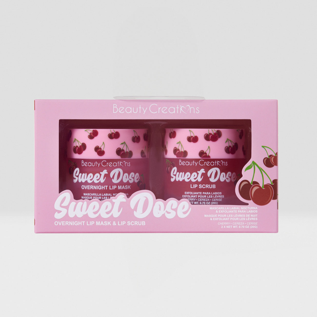 Sweet Dose Overnight Lip Mask & Lip Scrub | Beauty Creations Cosmetics