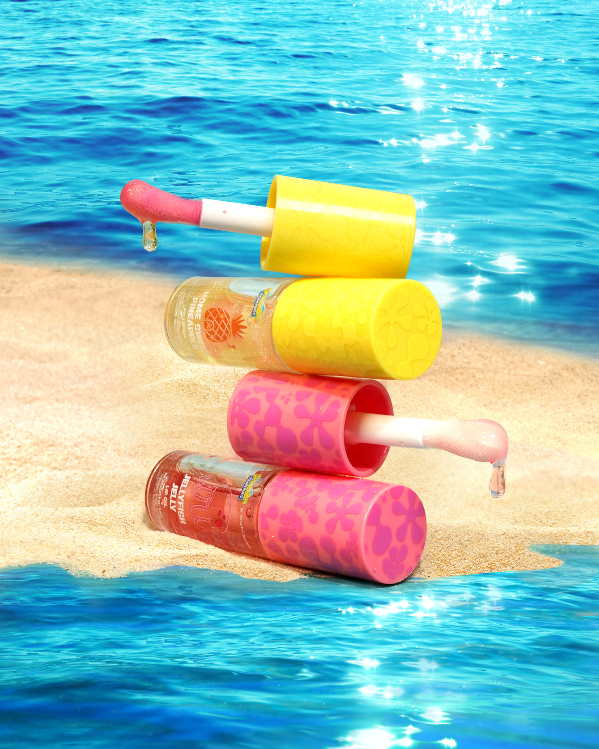 SpongeBob "Jellyfish Jelly" Lip Oil – Beauty Creations
