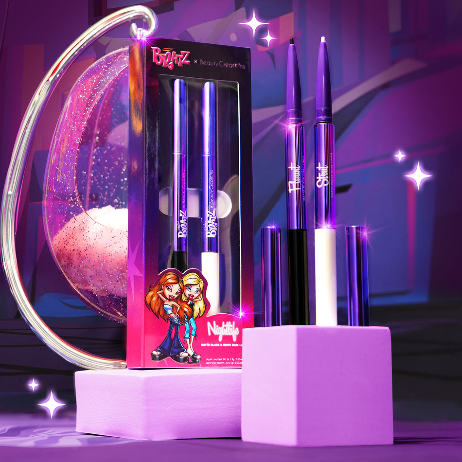 Bratz "Nightlife" Black & White Liner Set – Beauty Creations
