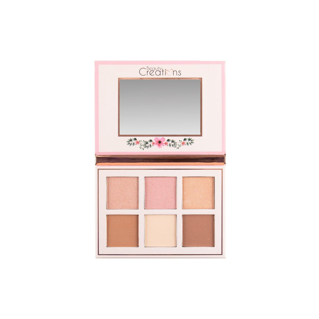 Floral Bloom Highlight & Contour Kit - BEAUTY CREATIONS | BEAUTY CREATIONS