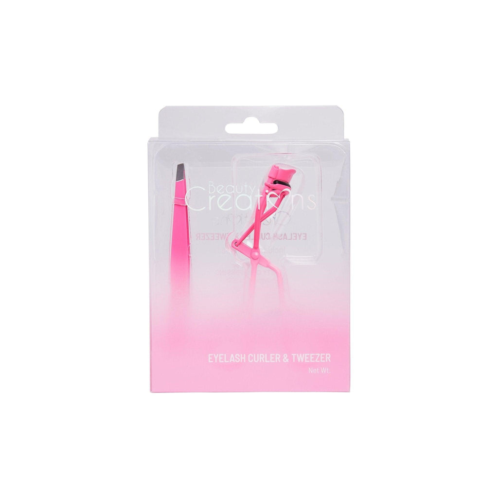 Hot Pink Eyelash Curler and Tweezer Set - BEAUTY CREATIONS | BEAUTY ...