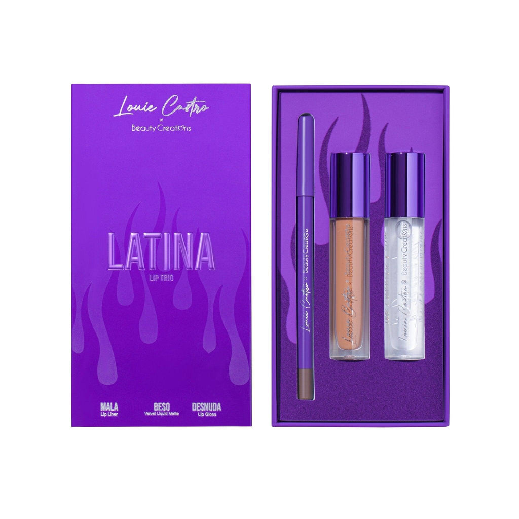Louie Castro | LATINA Lip Trio - BEAUTY CREATIONS | BEAUTY CREATIONS