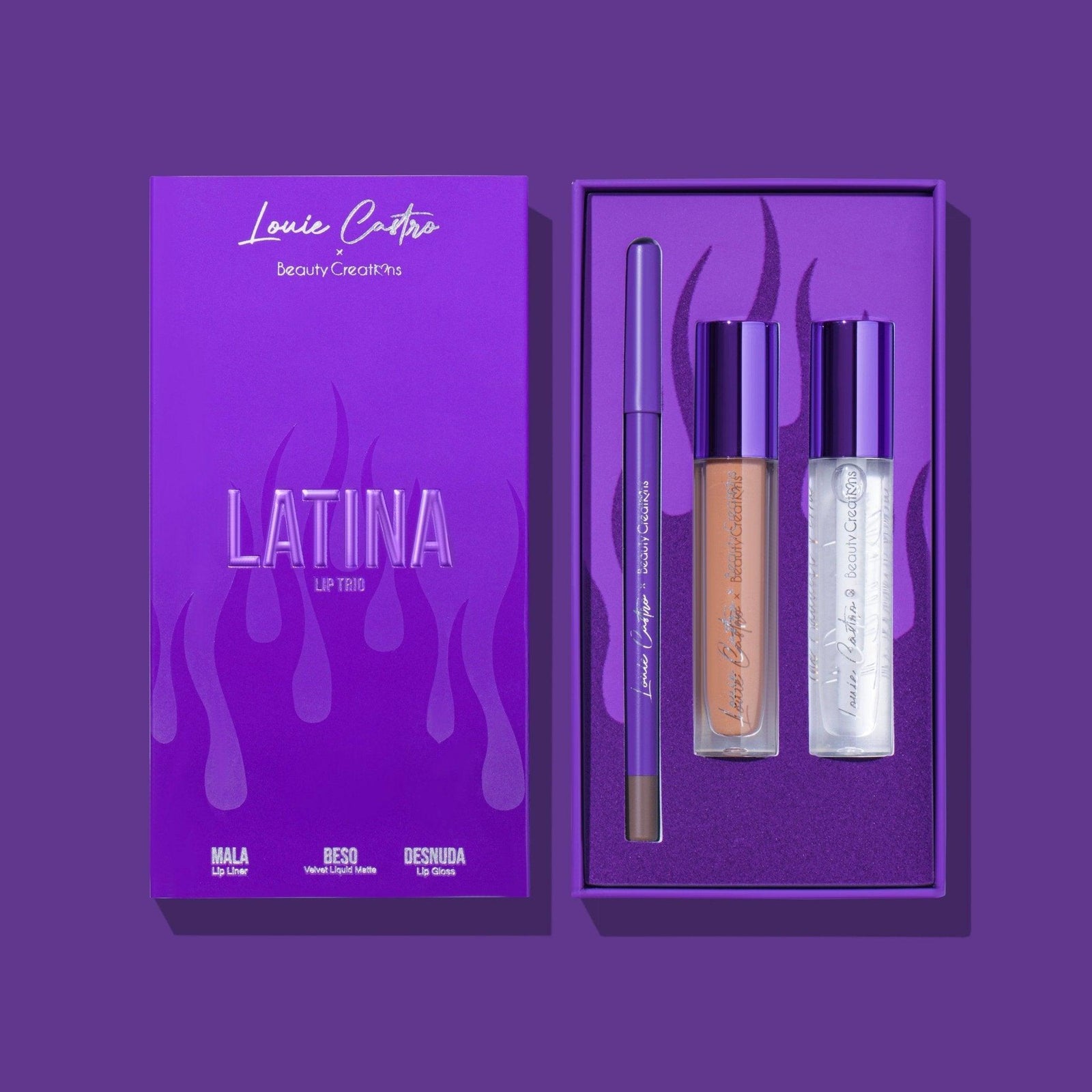 Louie Castro | Lip Trio Bundle - BEAUTY CREATIONS – Beauty Creations