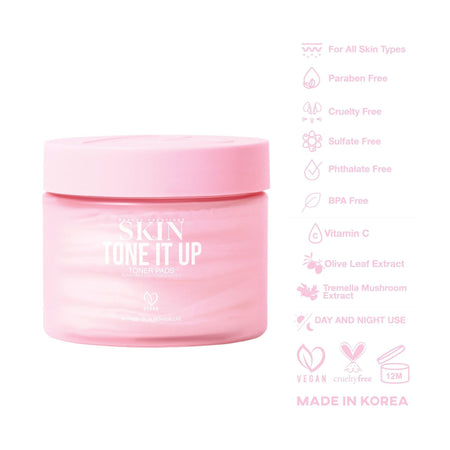 Tone It Up Toner Pads - BEAUTY CREATIONS – Beauty Creations